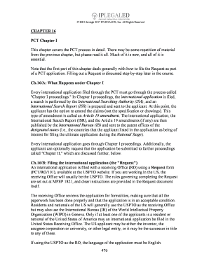 Fillable Online PCT Chapter I Fax Email Print - pdfFiller