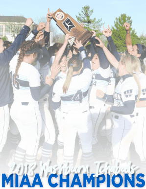 Fillable Online MIAA CHAMPIONS Fax Email Print - pdfFiller