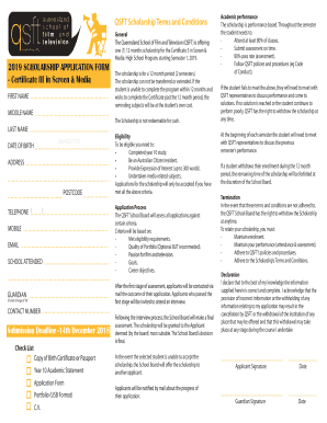 Fillable Online SHIP APPLICATION FORM Certificate III in Screen & Media ...
