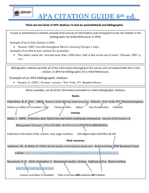 Fillable Online APA In-Text Citations: The Basics - Purdue Writing Lab ...