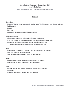 Madarasz Script Pdf - Fill Online, Printable, Fillable, Blank | pdfFiller