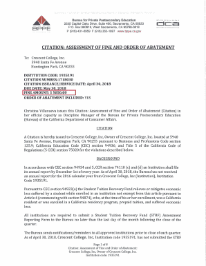 Fillable Online o c a 2535 Capitol Oaks Drive, Suite 205, Sacramento ...