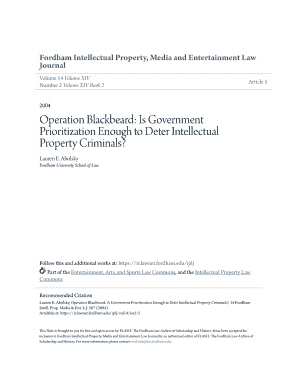 Fillable Online ir lawnet fordham Operation Blackbeard Fax Email Print ...