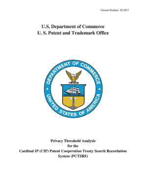 Fillable Online CIP FY18 - Privacy Threshold Analysis (PTA).pdf Fax ...