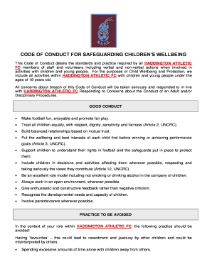 Fillable Online Safeguarding Code of Practice, Personnel Services site ...