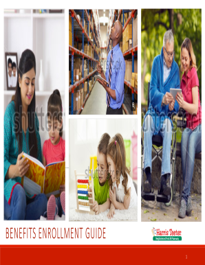 Fillable Online Benefits Enrollment Guide Template Fax Email Print ...