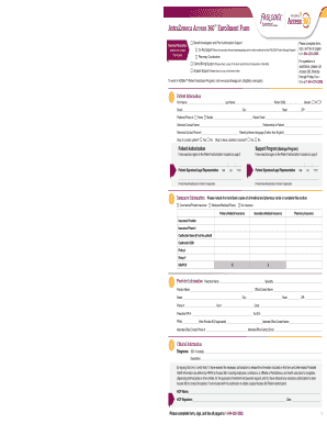 Fillable Online Prior Authorization and Appeal Checklists - AstraZeneca ...