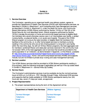 Fillable Online HCBA Boilerplate Contract. HCBA Boilerplate Contract ...