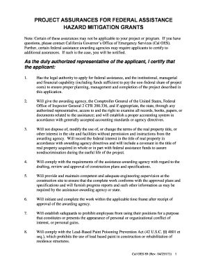 Fillable Online Hazard Mitigation Grant Program Application Template ...