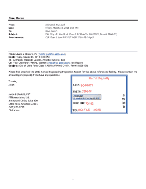 Fillable Online Microsoft Outlook - Memo Style - adeq.state.ar.us Fax ...