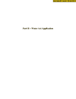 Fillable Online open alberta Part H Water Act Application. Great Divide ...