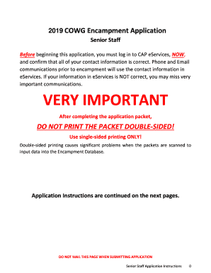 Fillable Online Before beginning this application, you must log in to ...