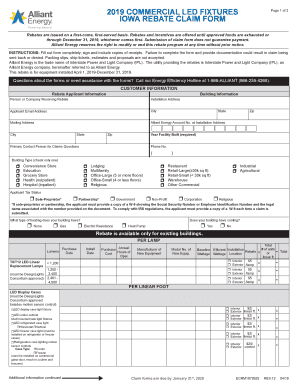 Fillable Online IOWA REBATE CLAIM FORM Fax Email Print - pdfFiller