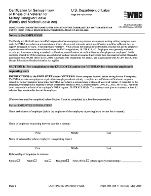 Fillable Online DO NOT SEND COMPLETED FORM TO THE DEPARTMENT OF LABOR ...