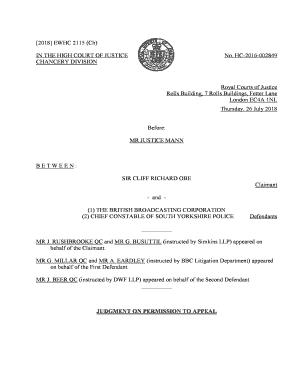 Fillable Online Rolls Building, 7 Rolls Buildings, Fetter Lane Fax ...