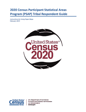 Fillable Online www2 census 2020 Census Participant Statistical Areas ...