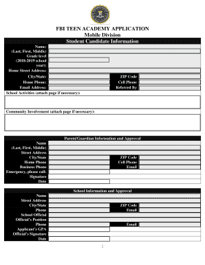 Fillable Online Download fbi-mobile-teen-academy-application-2019.pdf ...
