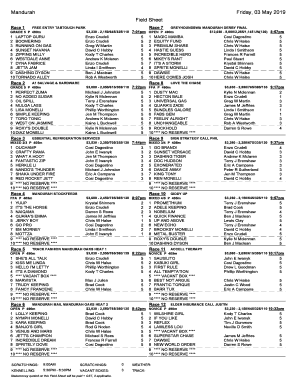 Fillable Online Field Sheet Fax Email Print - pdfFiller