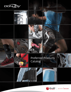 Fillable Online As a DJO Global brand, DonJoy pioneered the Fax Email ...