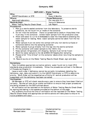 Fillable Online Operational Check Sheet - haccponline.ca Fax Email ...