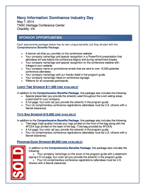 Fillable Online Navy Information Dominance Industry Day - J. Spargo Fax ...