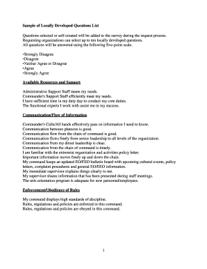 Fillable Online Sample of Locally Developed Questions List - deocs.net ...