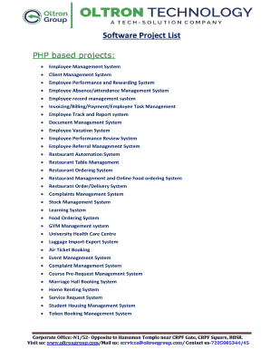 Fillable Online Employee Record Management System In Php And Mysql 