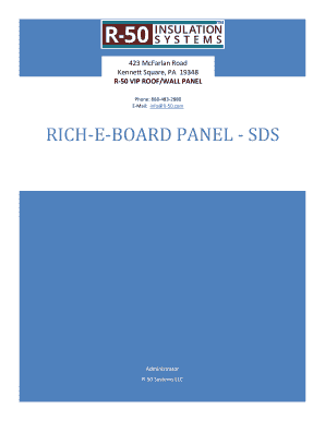 Fillable Online High R Value Insulation Vacuum Insulated Panels ... - R ...