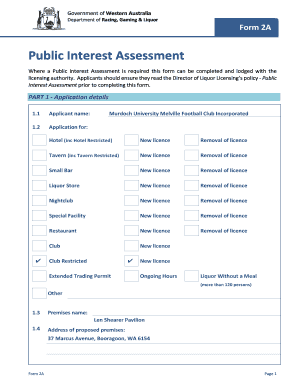 Fillable Online PIA-form-2a MUMFC.docx Fax Email Print - pdfFiller