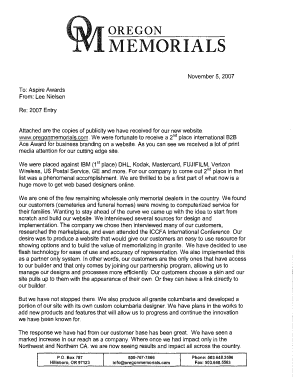 Fillable Online MEMORIALS - Monument Builders Fax Email Print - pdfFiller