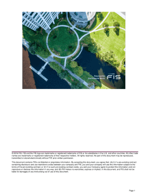 Fillable Online Page 1 2016 FIS. FIS and the FIS logo are trademarks or ...
