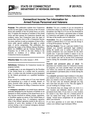 Fillable Online Connecticut Income Tax Information for Fax Email Print ...