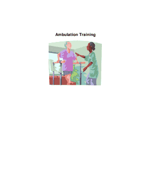 Fillable Online Restorative Ambulation Fax Email Print - pdfFiller