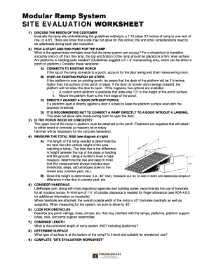 Fillable Online Modular Ramp System Fax Email Print - pdfFiller