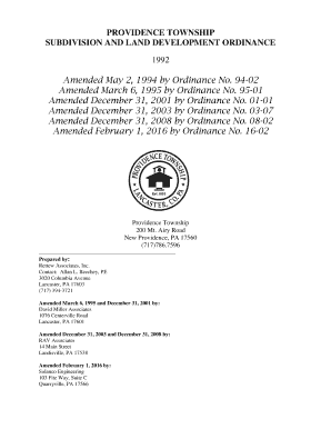 Fillable Online New Providence, PA 17560 Fax Email Print - pdfFiller