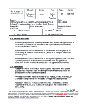 Fillable Online OBSERVER PROCESS Fax Email Print - pdfFiller
