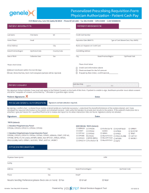 Fillable Online Physician Authorization - Patient Cash Pay Fax Email ...