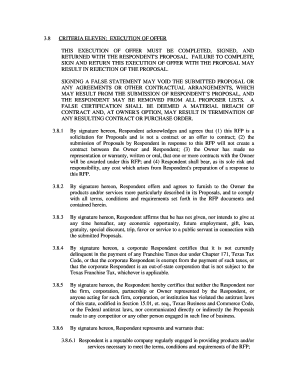 Fillable Online Execution of Offer.doc Fax Email Print - pdfFiller