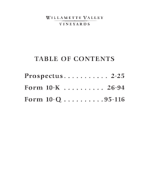 Fillable Online TABLE OF CONTENTS Prospectus . . . . . . . . . . . 2-25 ...