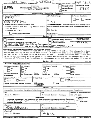 Fillable Online U.S. EPA, Pesticide Product Label, COOKE KOP-R-SPRAY ...