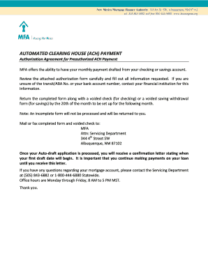 Fillable Online ACH Setup Form.docx Fax Email Print - pdfFiller