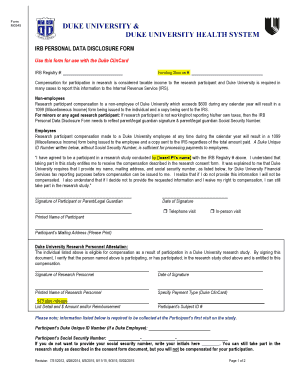 Personal Data Disclosure Form - Fill Online, Printable, Fillable, Blank ...