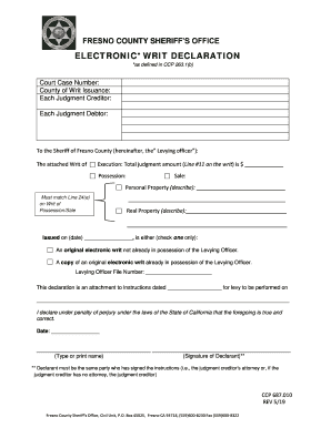 Fillable Online *as defined in CCP 263 Fax Email Print - pdfFiller