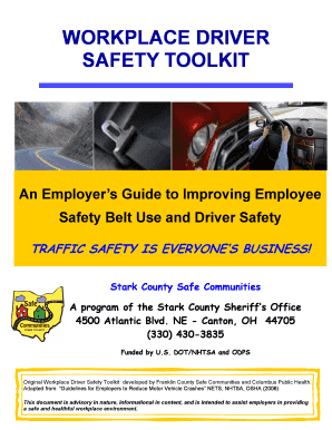 Fillable Online Motor Vehicles Safe Driving Practices for Employees Fax ...