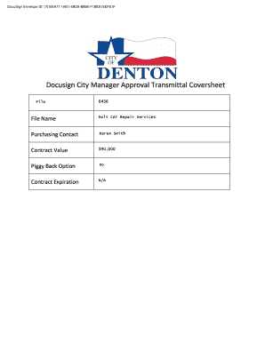 Fillable Online DocuSign Envelope ID: 75105A77-1AB1-4BD8-B89B ...