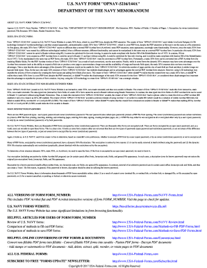 Opnav 5215 144a Don Memo - Fill Online, Printable, Fillable, Blank ...