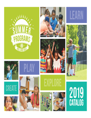 Fillable Online SUMMER PROGRAMS OVERVIEW Fax Email Print - pdfFiller