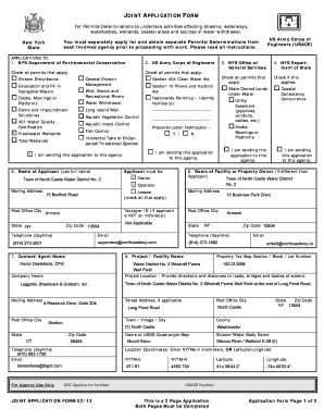 Fillable Online Joint Application for Permit Form - Granicus Fax Email Print - pdfFiller