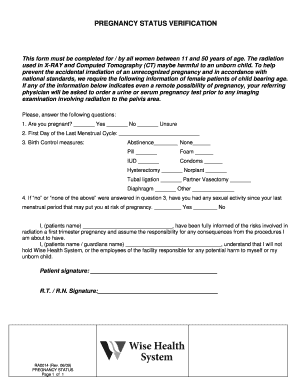 Fillable Online NEW ACR Practice Guideline for Imaging Pregnant or ...