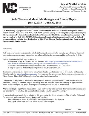 Fillable Online solid-waste-section/annual-reporting-local-government ...
